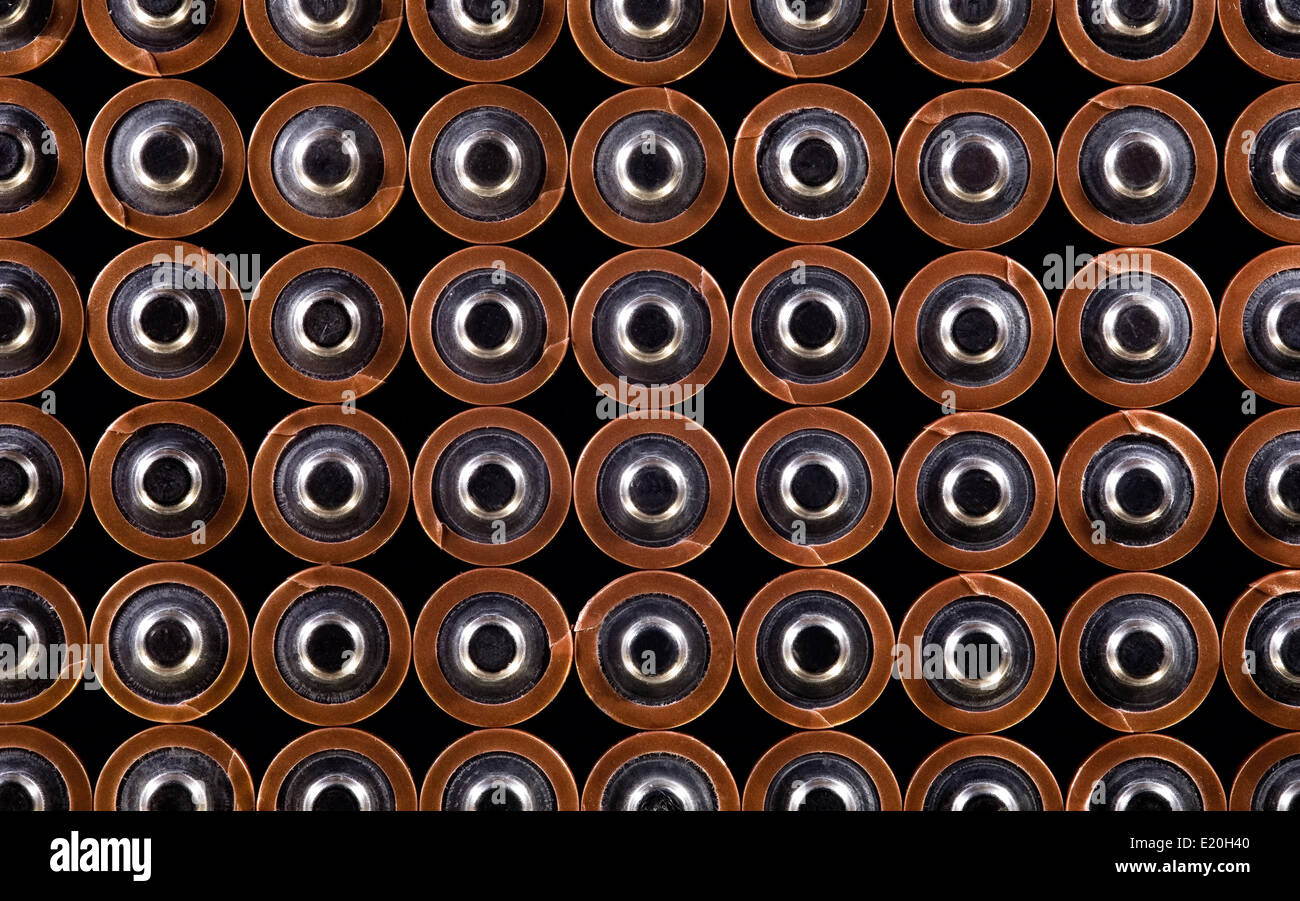 battery pack, top view Stock Photo - Alamy