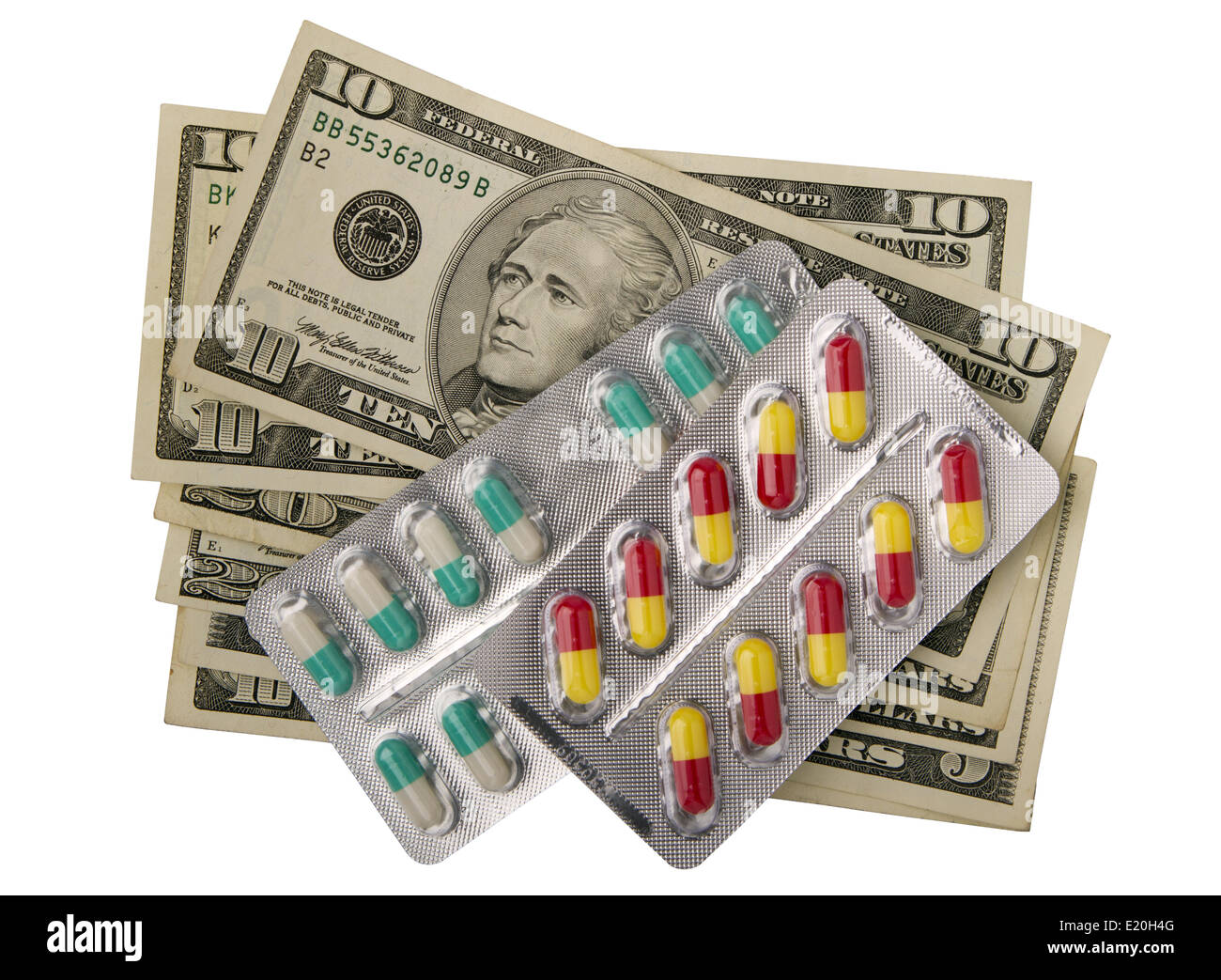Multivitamin tablets Cut Out Stock Images & Pictures - Alamy
