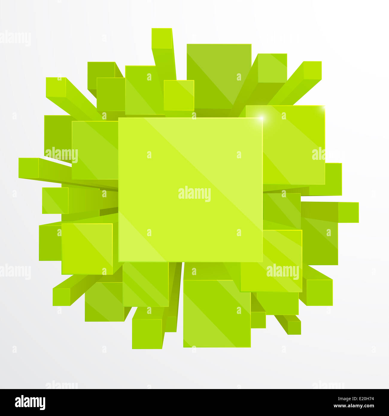 3d green abstract background Stock Photo - Alamy