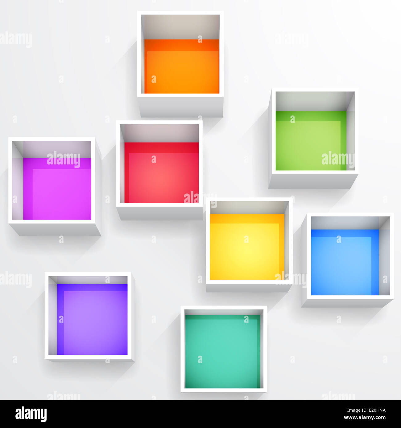 Empty office interior with bookshelf hi-res stock photography and ...
