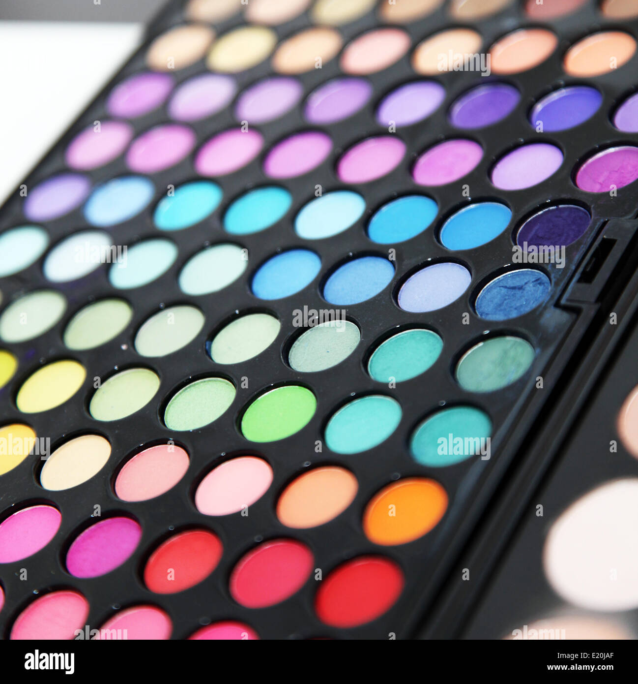 colorful palette of many colors - Close-up Stock Photo - Alamy