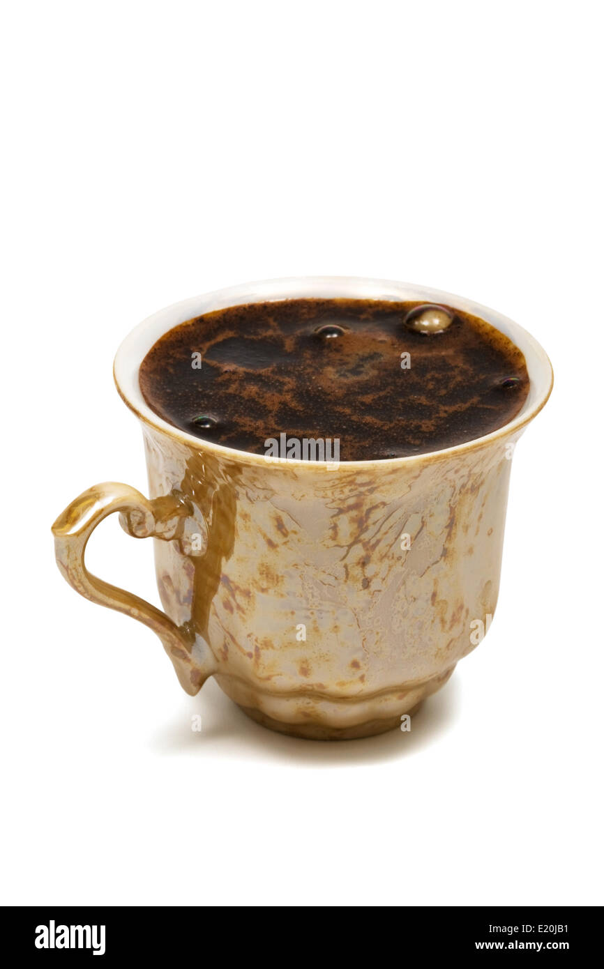 brown mug from coffee Stock Photo - Alamy