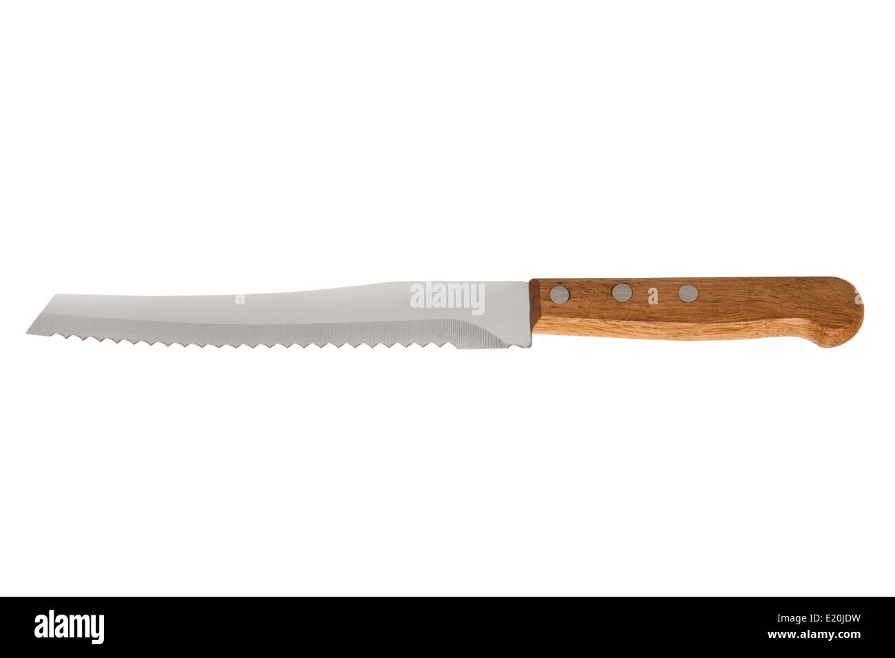 Modern bread knife Stock Photo - Alamy