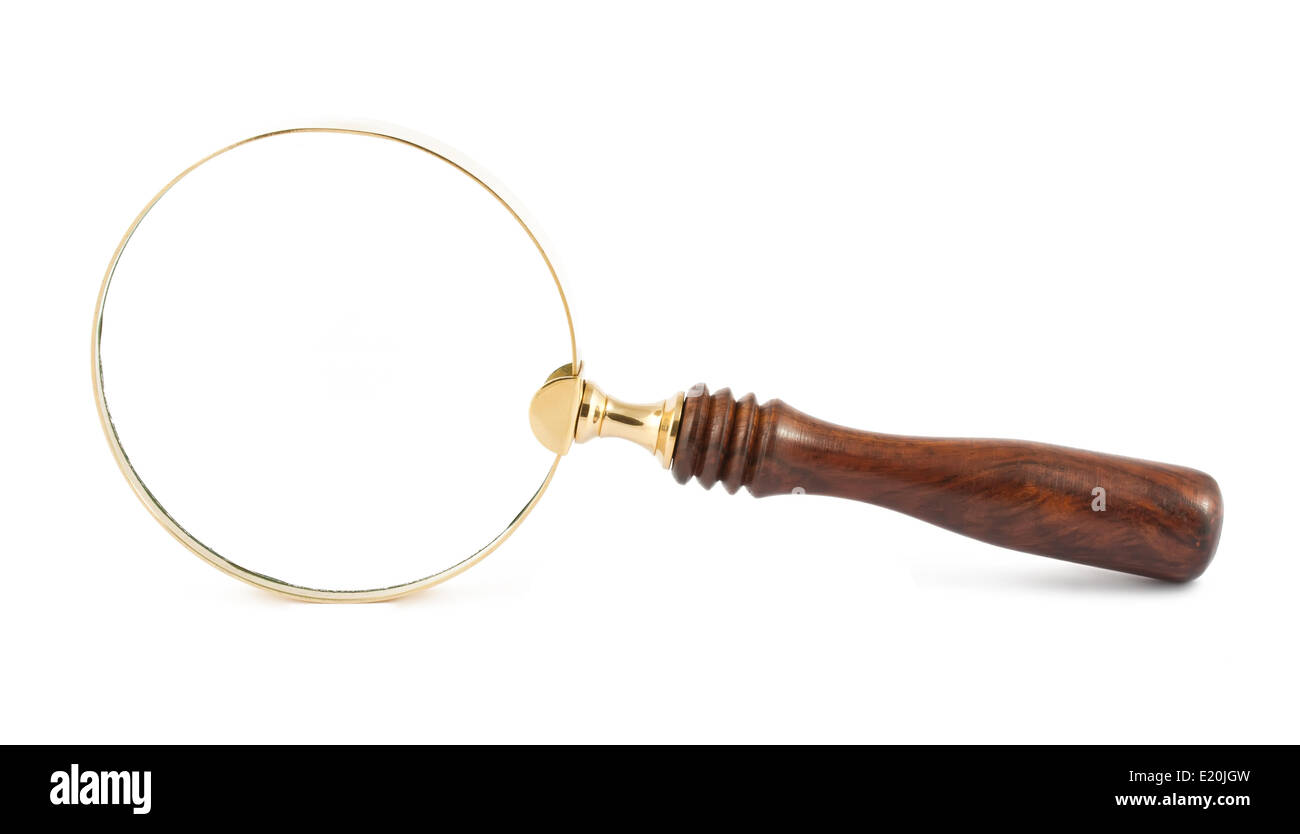 Scrutiny magnifying glass hi-res stock photography and images - Alamy