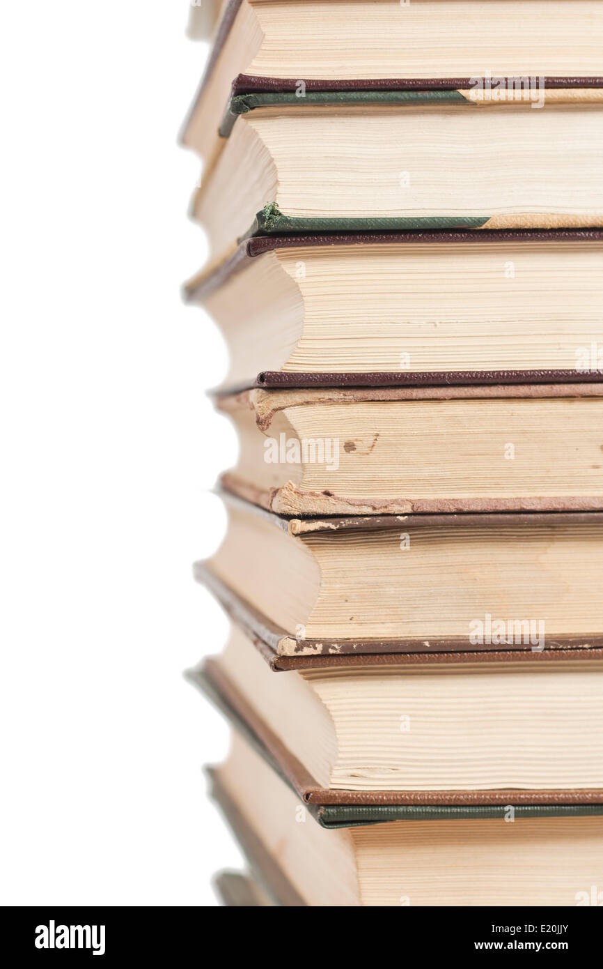 Corners of the old books Stock Photo - Alamy