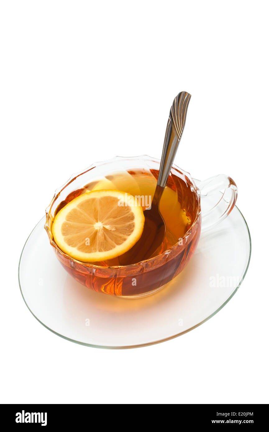 Cup healthy tea fruits Cut Out Stock Images & Pictures - Alamy