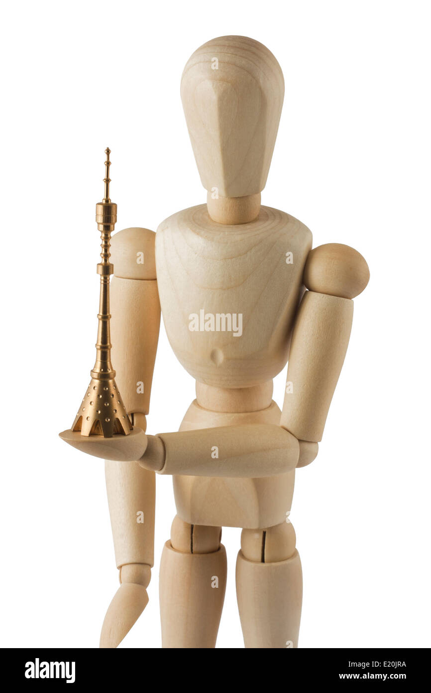 Tower wooden model hi-res stock photography and images - Alamy