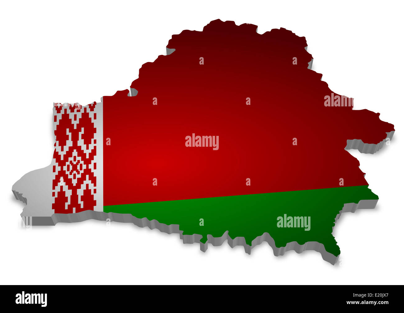 Belarus karte hi-res stock photography and images - Alamy