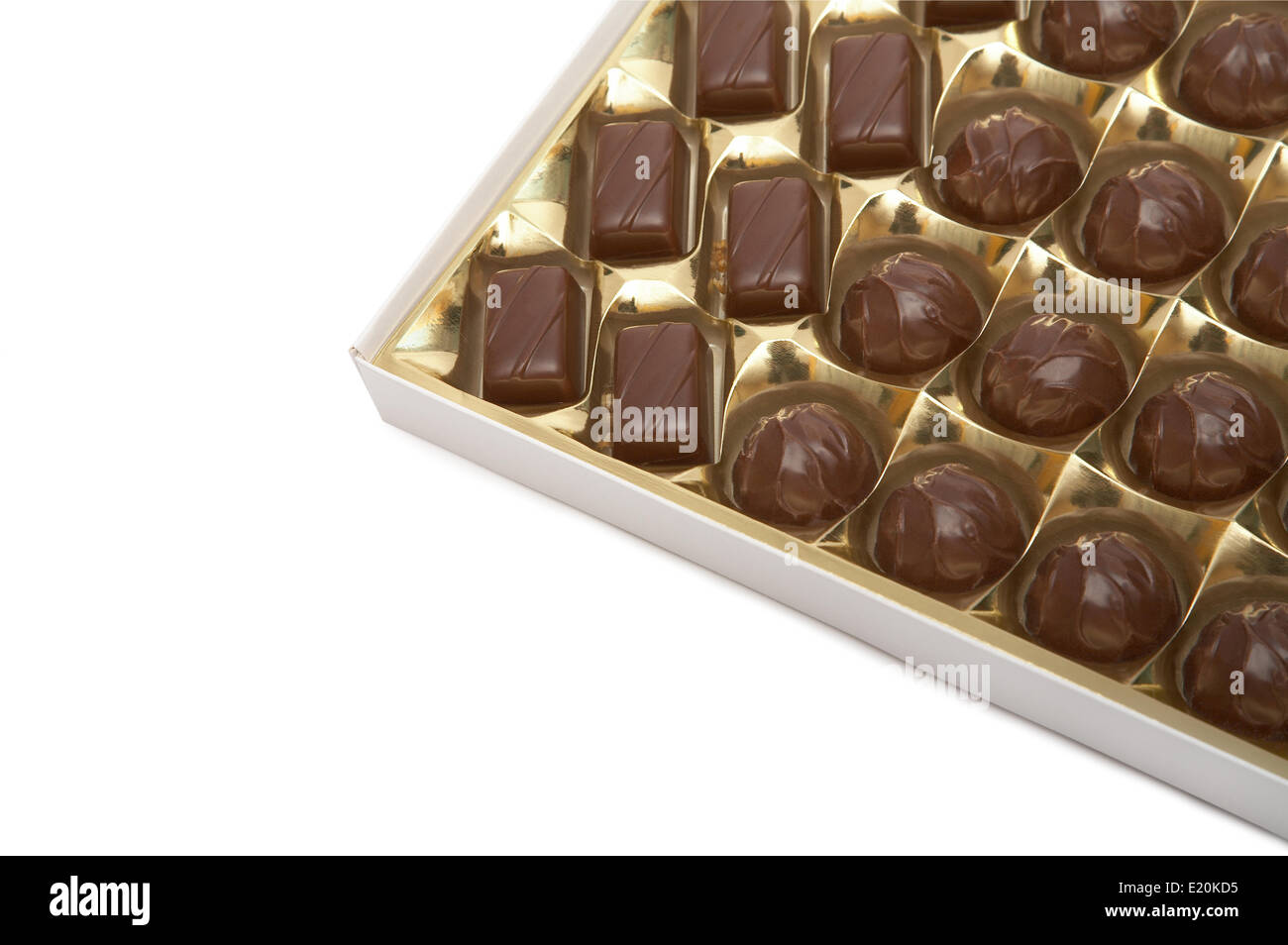 Box of chocolates Stock Photo - Alamy