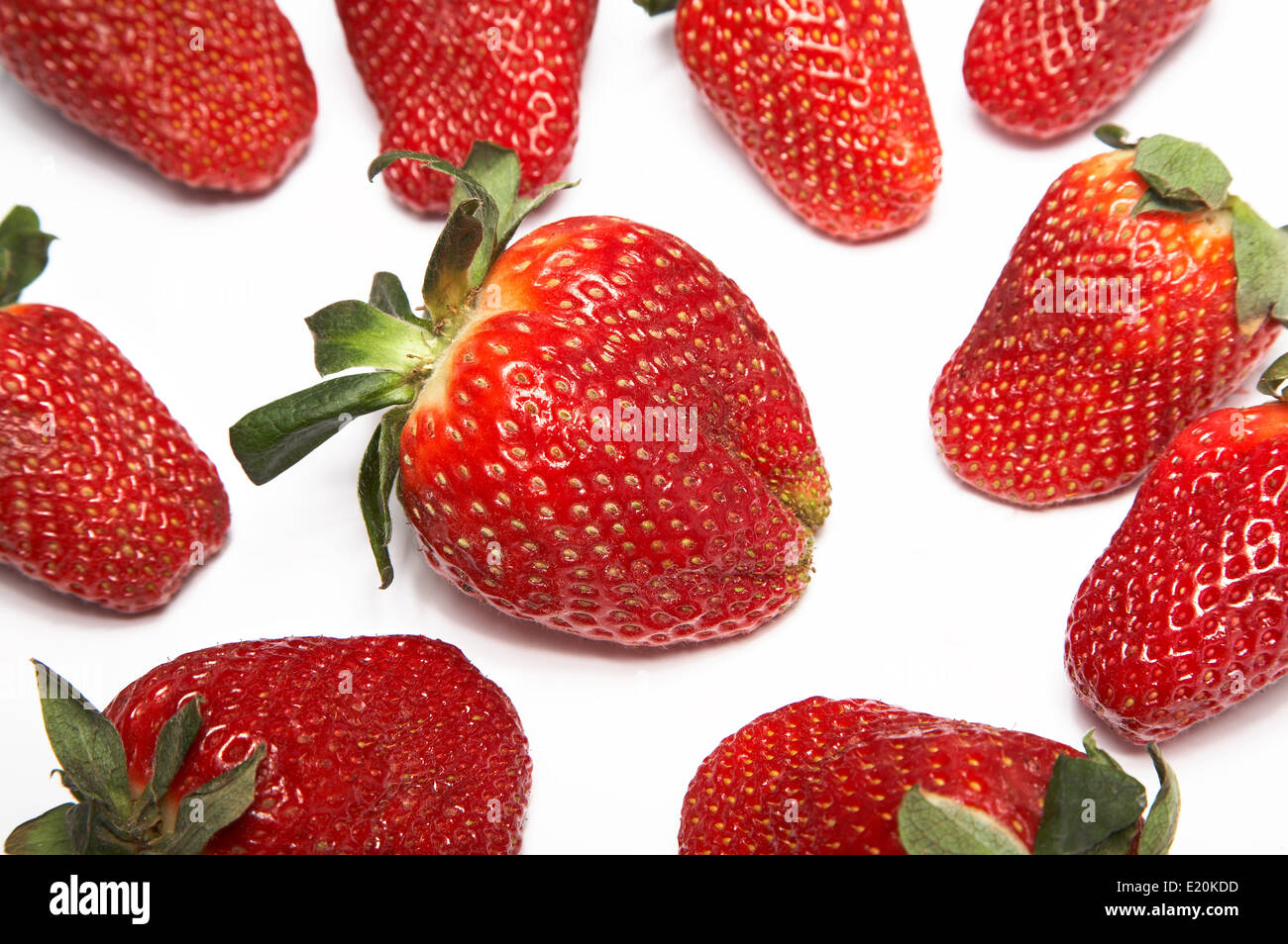 Fresh and ripe strawberry Stock Photo - Alamy