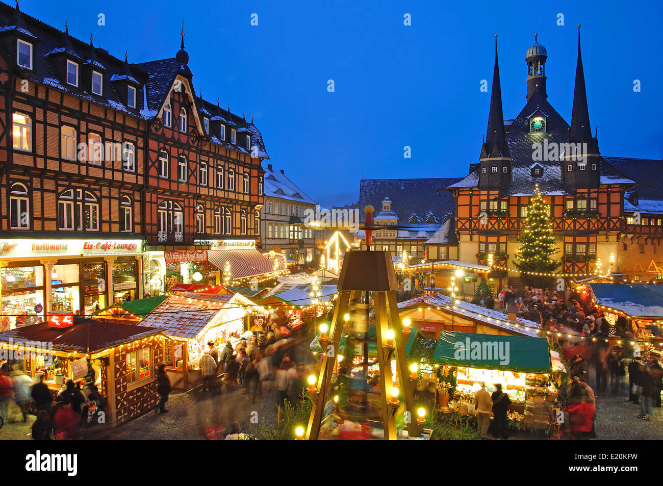Wernigerode Germany Christmas Market High Resolution Stock Photography ...