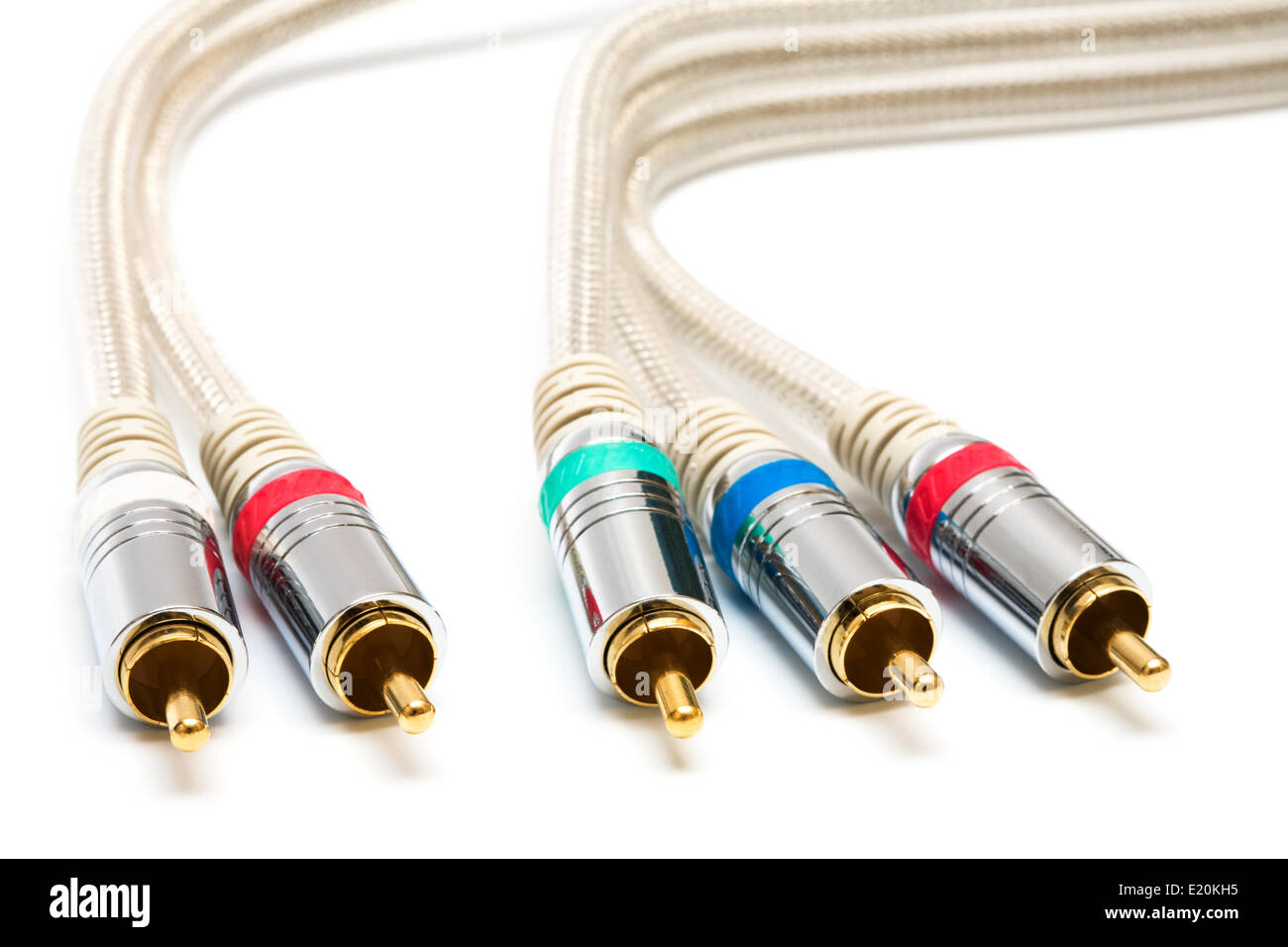 video and audio cable Stock Photo - Alamy