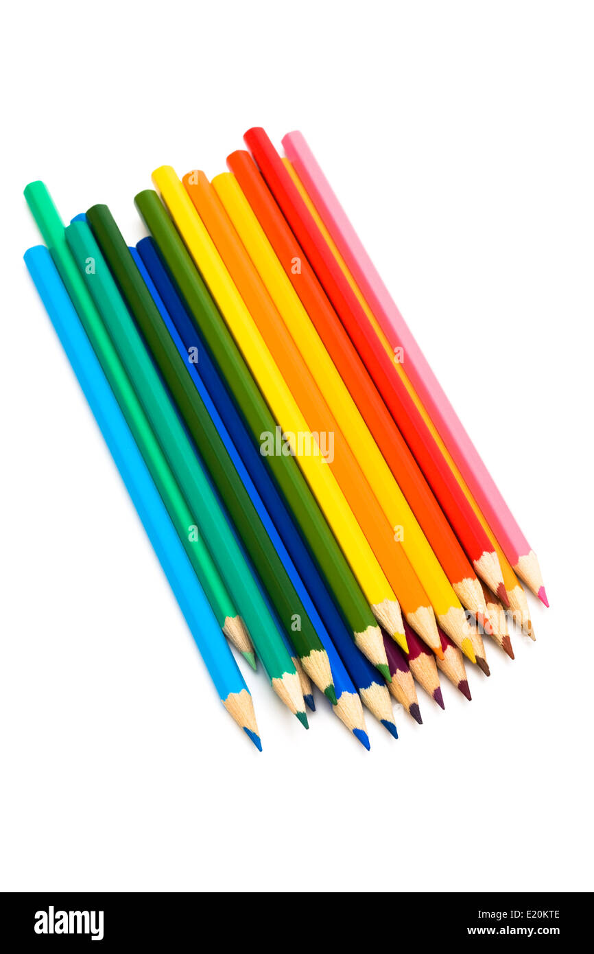 Large blue pencils hi-res stock photography and images - Alamy