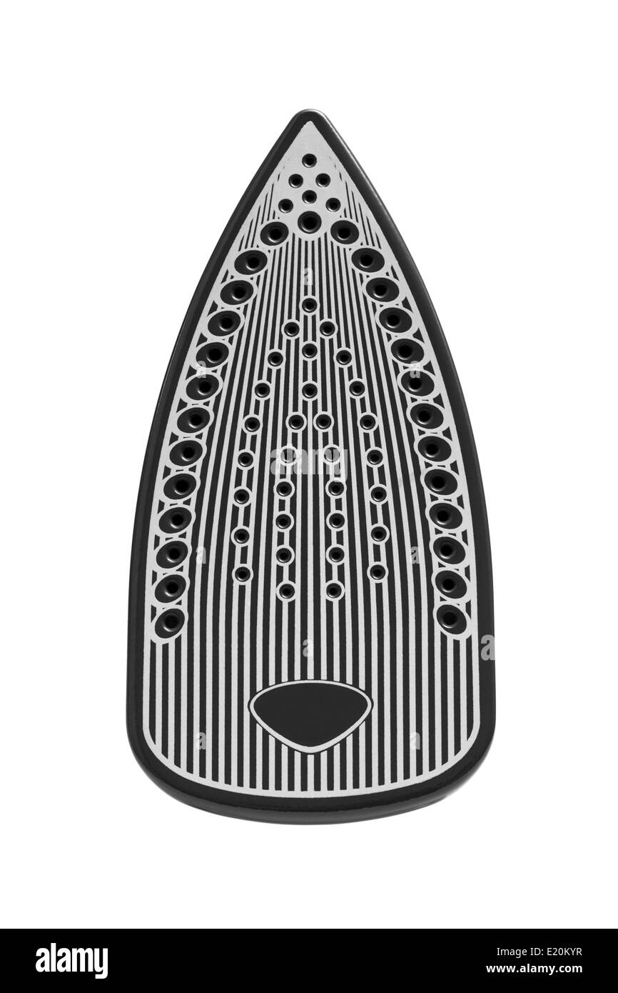 Modern steam iron isolated Black and White Stock Photos & Images - Alamy
