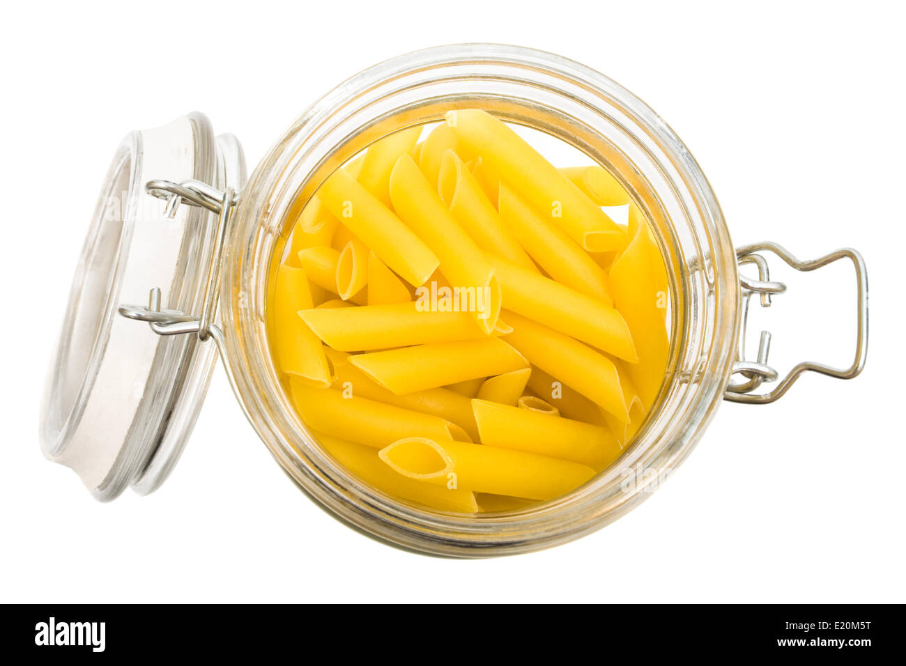 Spaghetti in glass storage hi-res stock photography and images - Alamy