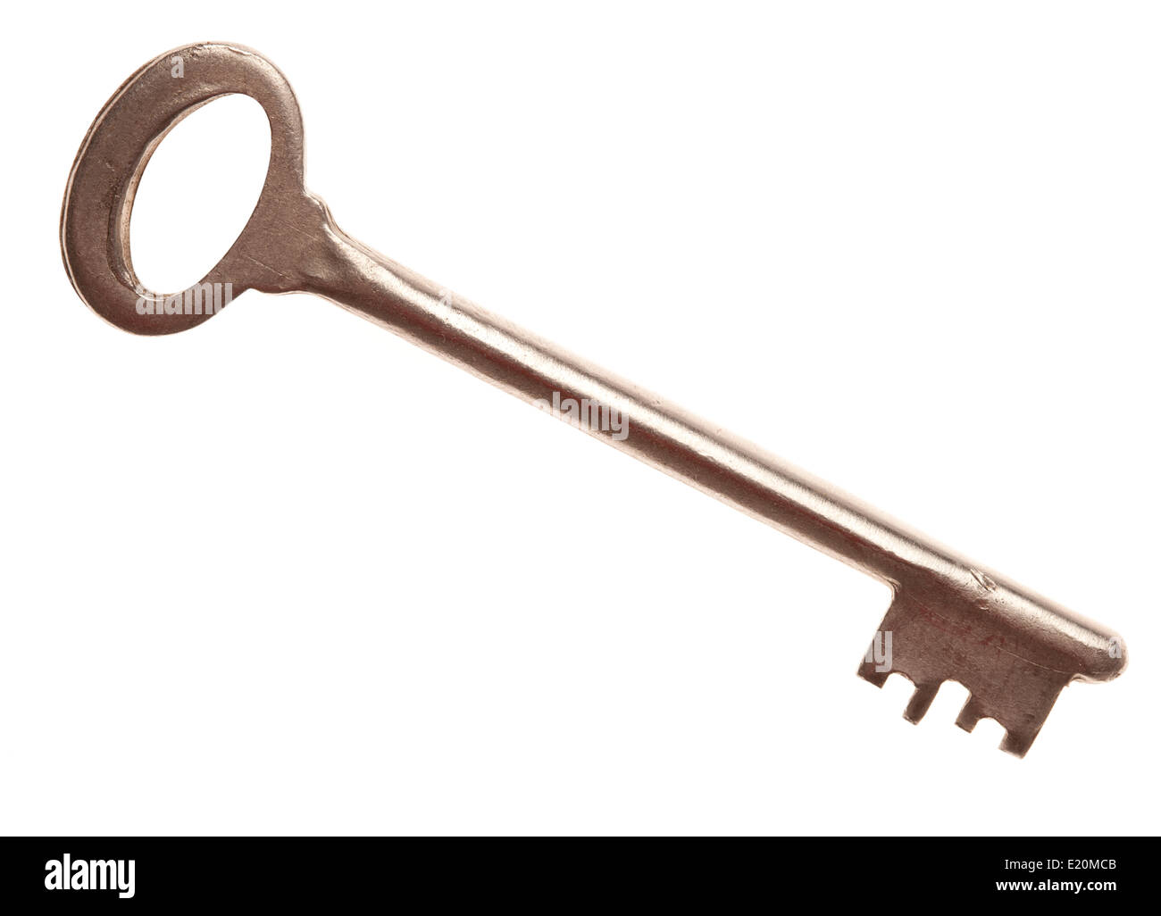 Door key isolated Stock Photo - Alamy
