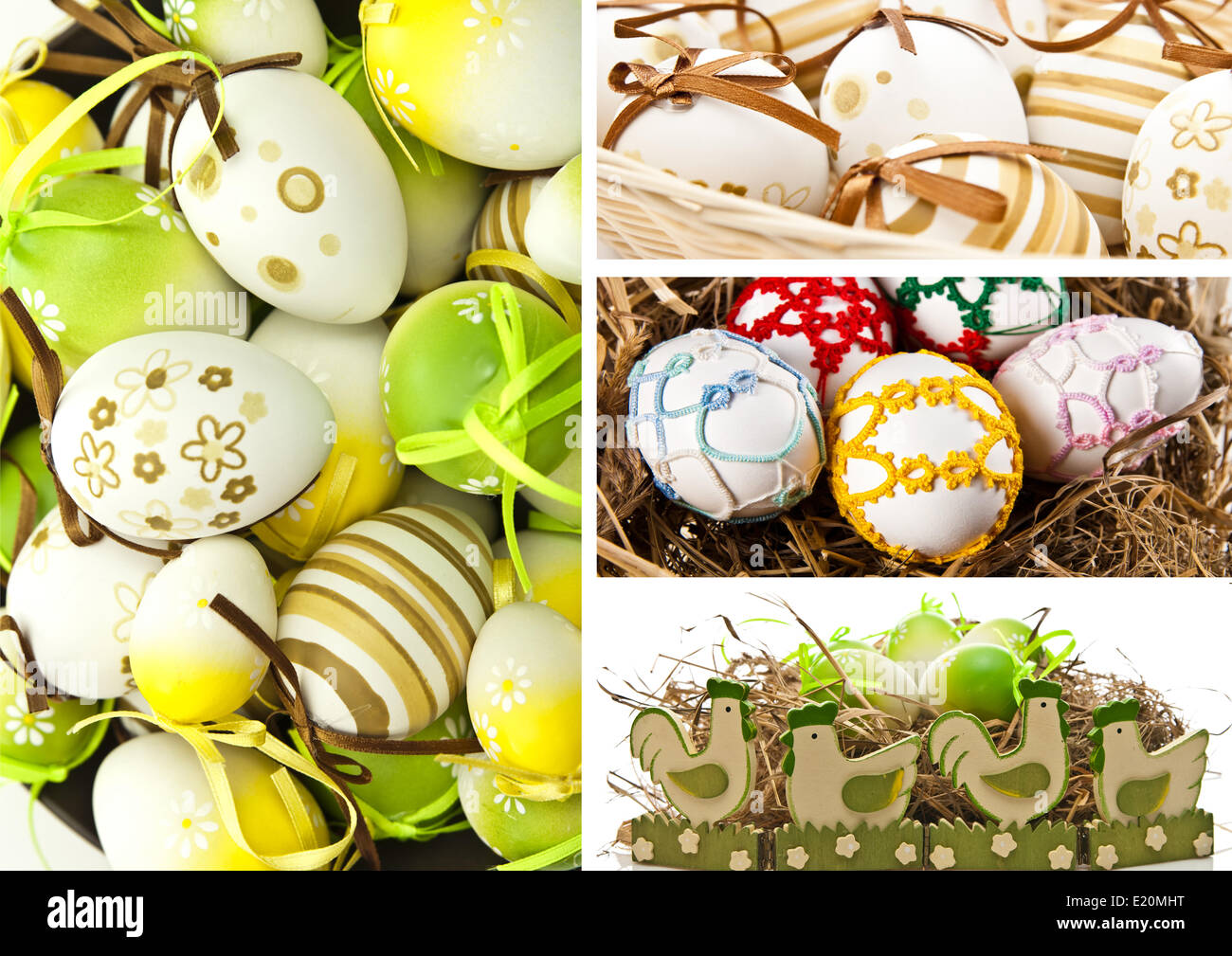Easter collage hi-res stock photography and images - Alamy