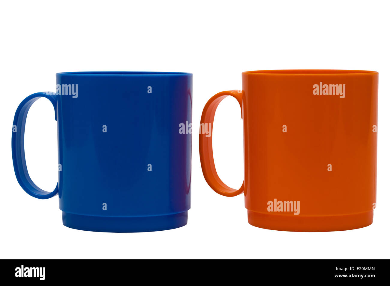blue and orange mug Stock Photo - Alamy
