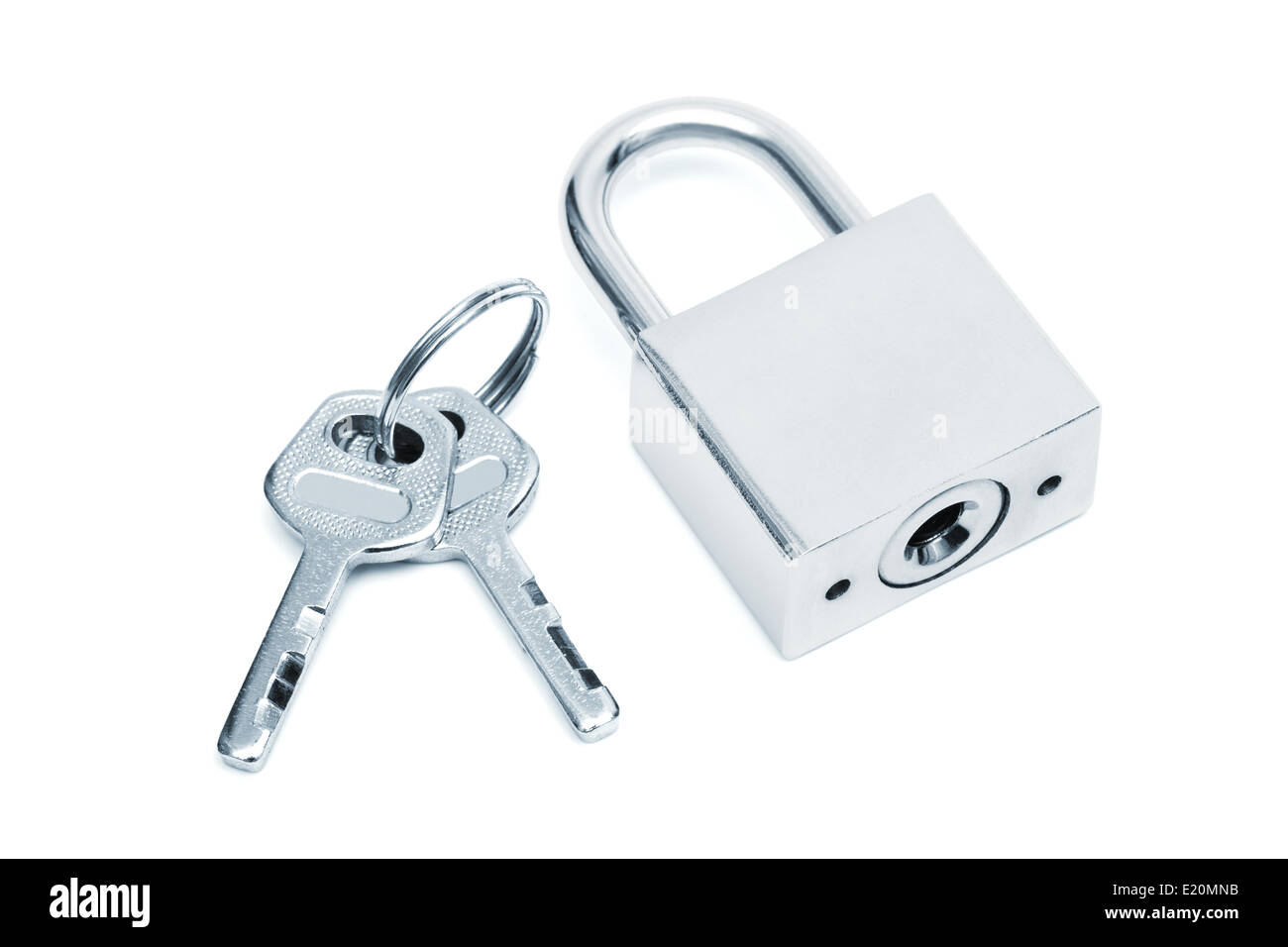 modern padlock with keys Stock Photo - Alamy