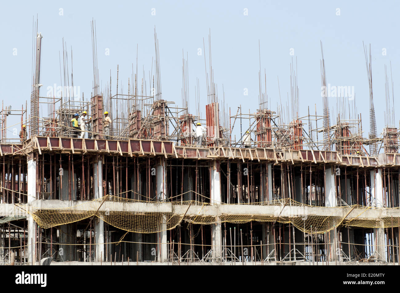 India building boom hi-res stock photography and images - Alamy
