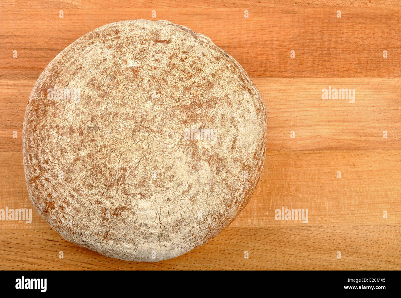 round rye bread Stock Photo - Alamy
