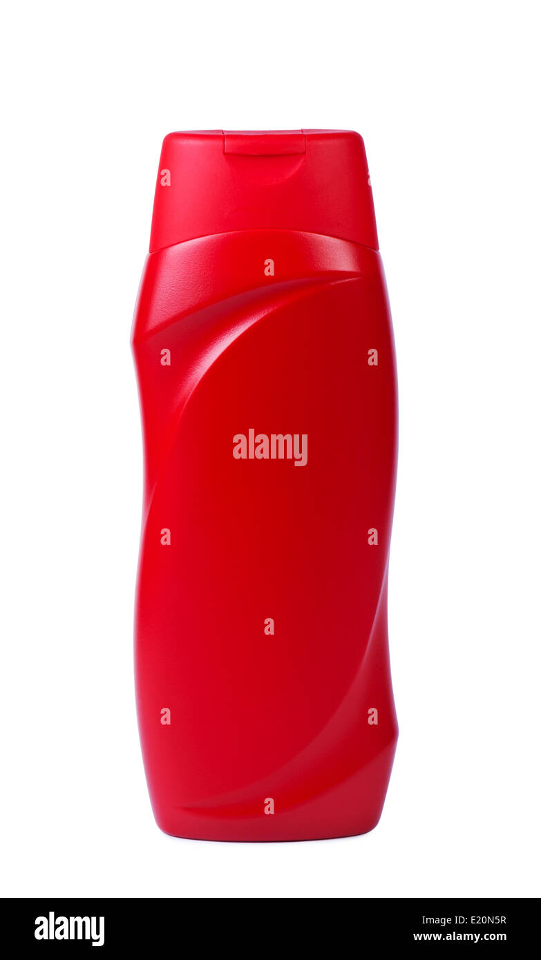 Shampoo bottle isolated on white background Stock Photo - Alamy