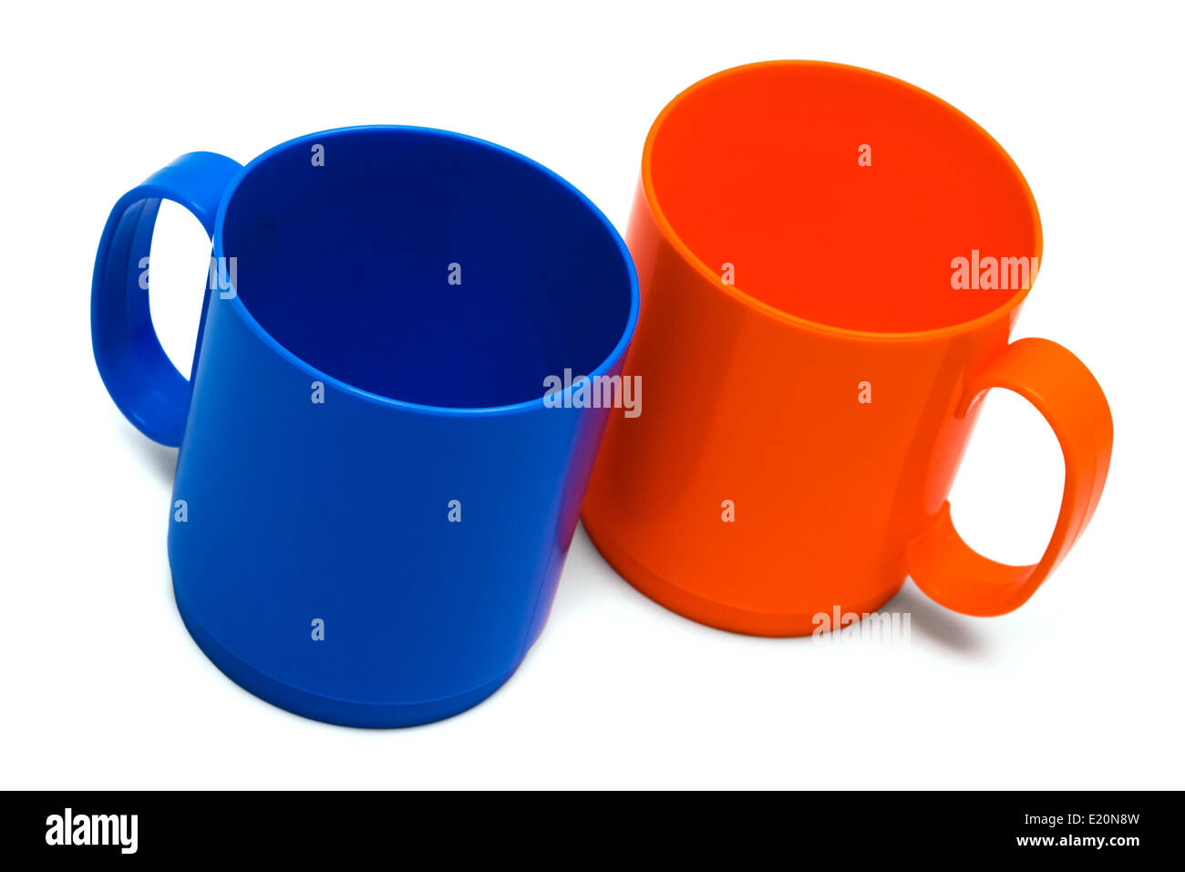blue and orange mug Stock Photo - Alamy