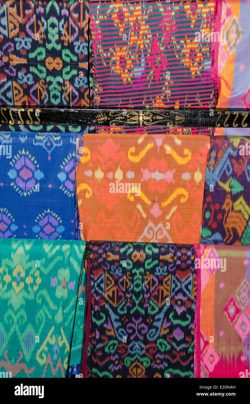 Indonesia, Island of Lombok, Sukarare. Famous craft village known for ...