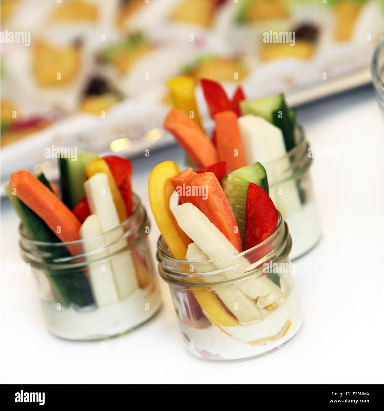 Vegetable dip or tapas Stock Photo - Alamy