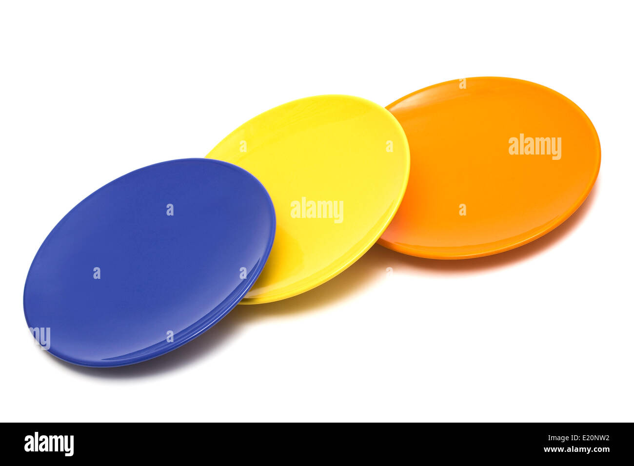 Three color plates Stock Photo - Alamy