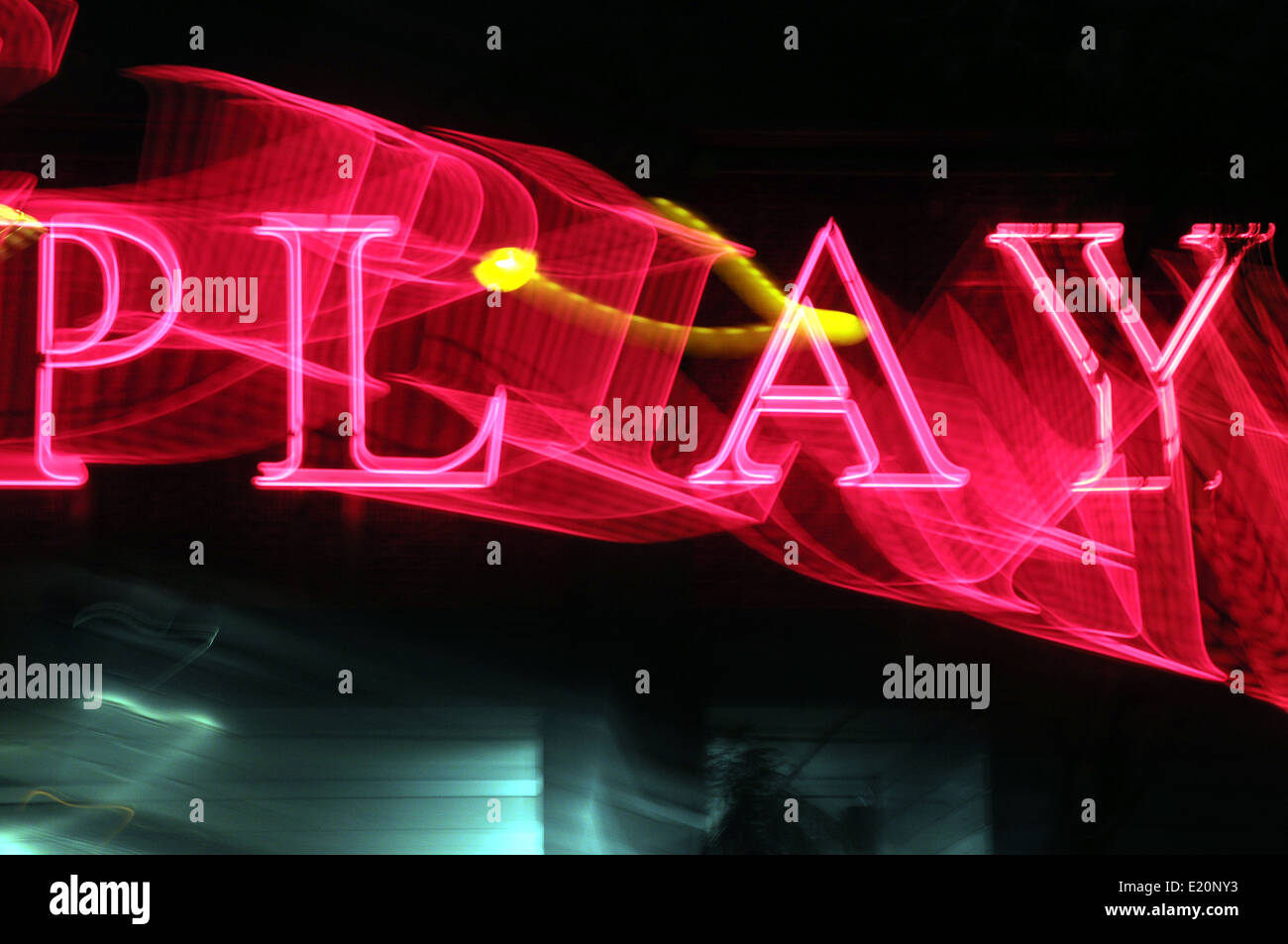 Finance and neon lights hi-res stock photography and images - Alamy