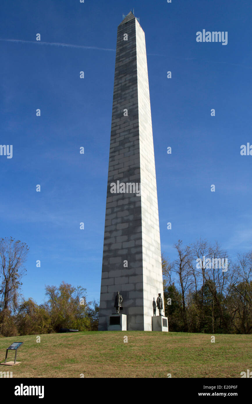 Monument to Navy participants in Vicksburg National Military Park in ...