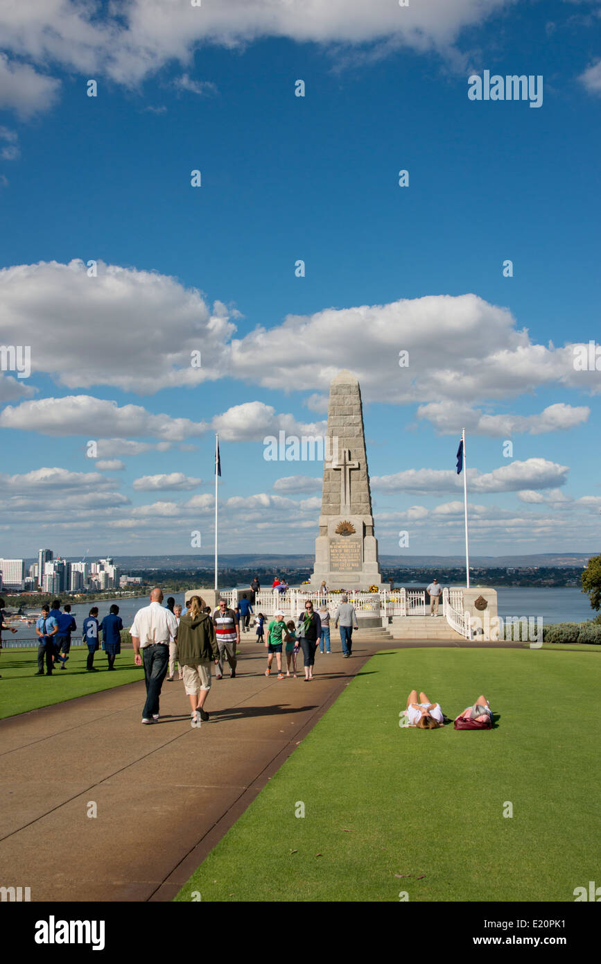 Australia, Western Australia, Perth. King's Park. Perth's premier 1,000 ...