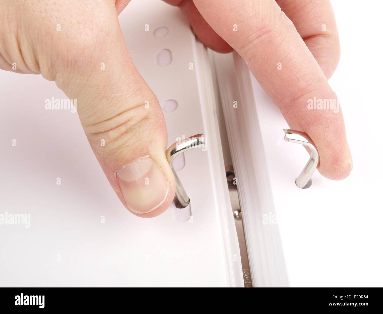 Plastic ring binder hi-res stock photography and images - Alamy