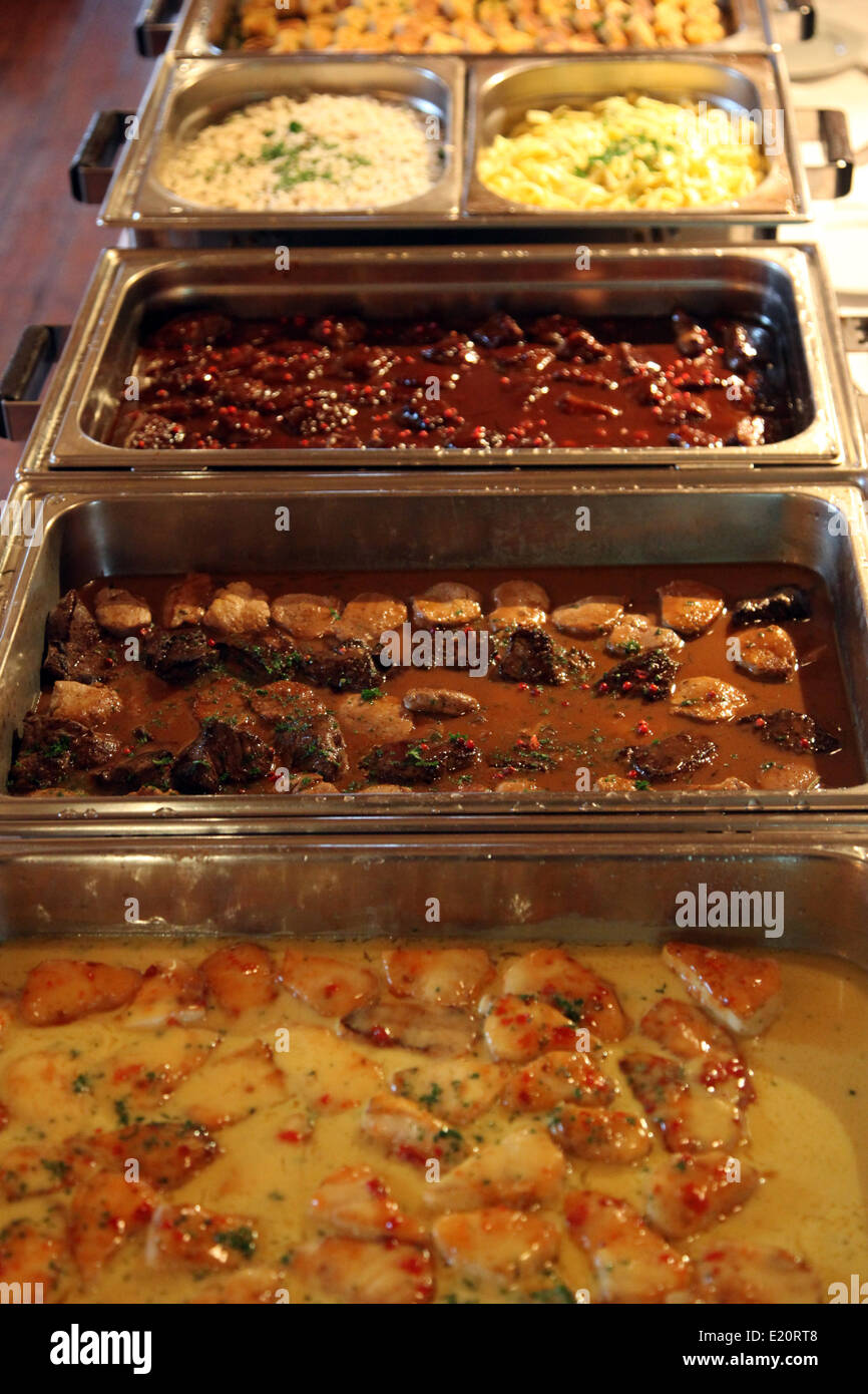 Buffet in the restaurant Stock Photo - Alamy