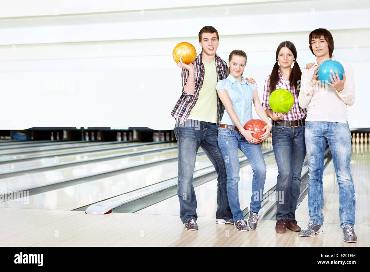 Entertainment of friends Stock Photo - Alamy