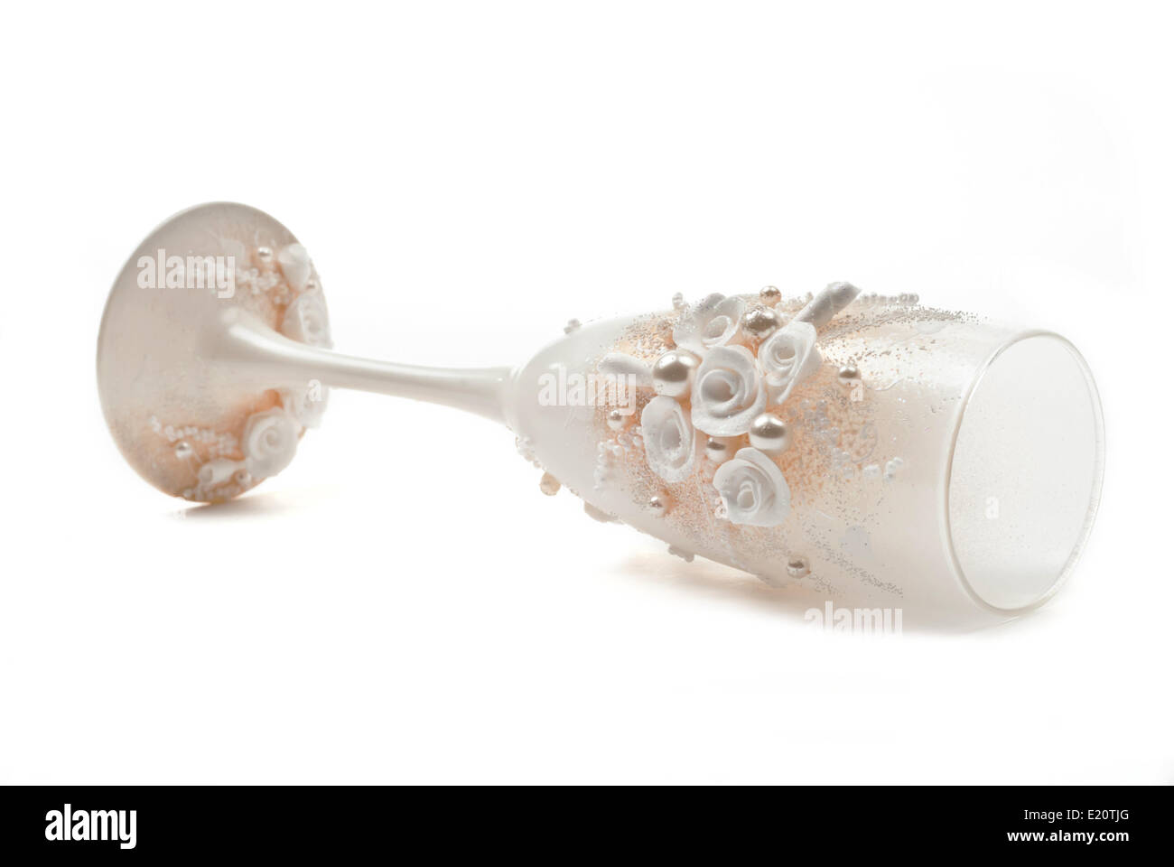 Glass beaker table Cut Out Stock Images & Pictures - Alamy