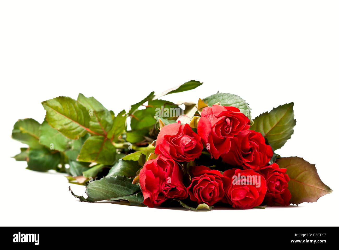 Red rose bouquet Stock Photo - Alamy