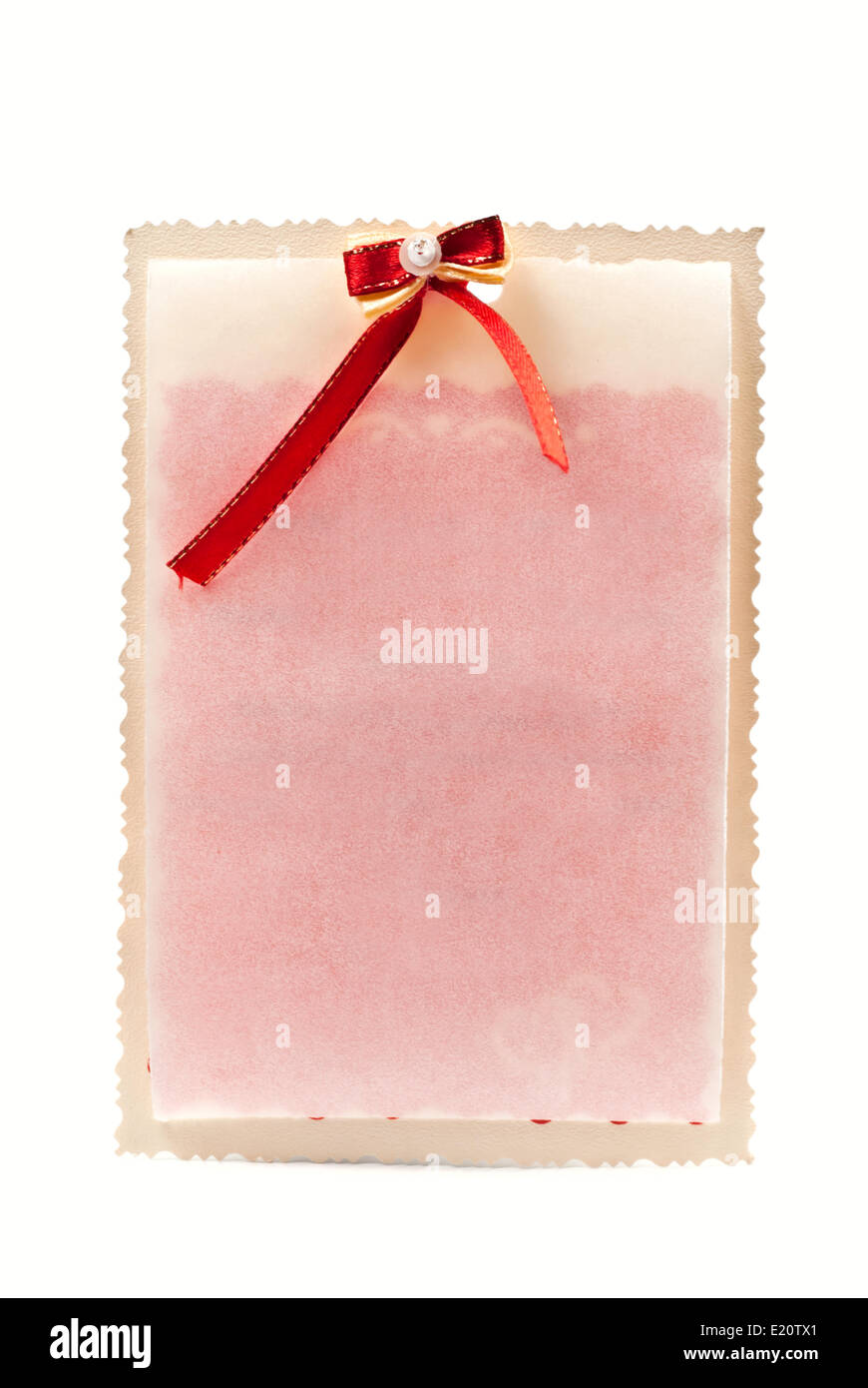 Blank card Cut Out Stock Images & Pictures - Alamy
