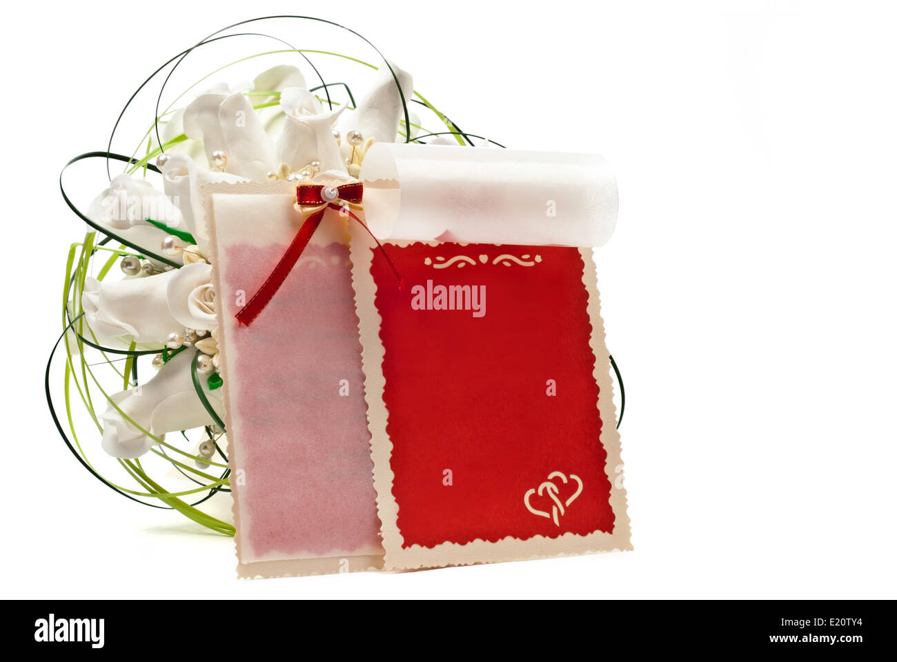 Wedding horizontal card envelope Cut Out Stock Images & Pictures - Alamy