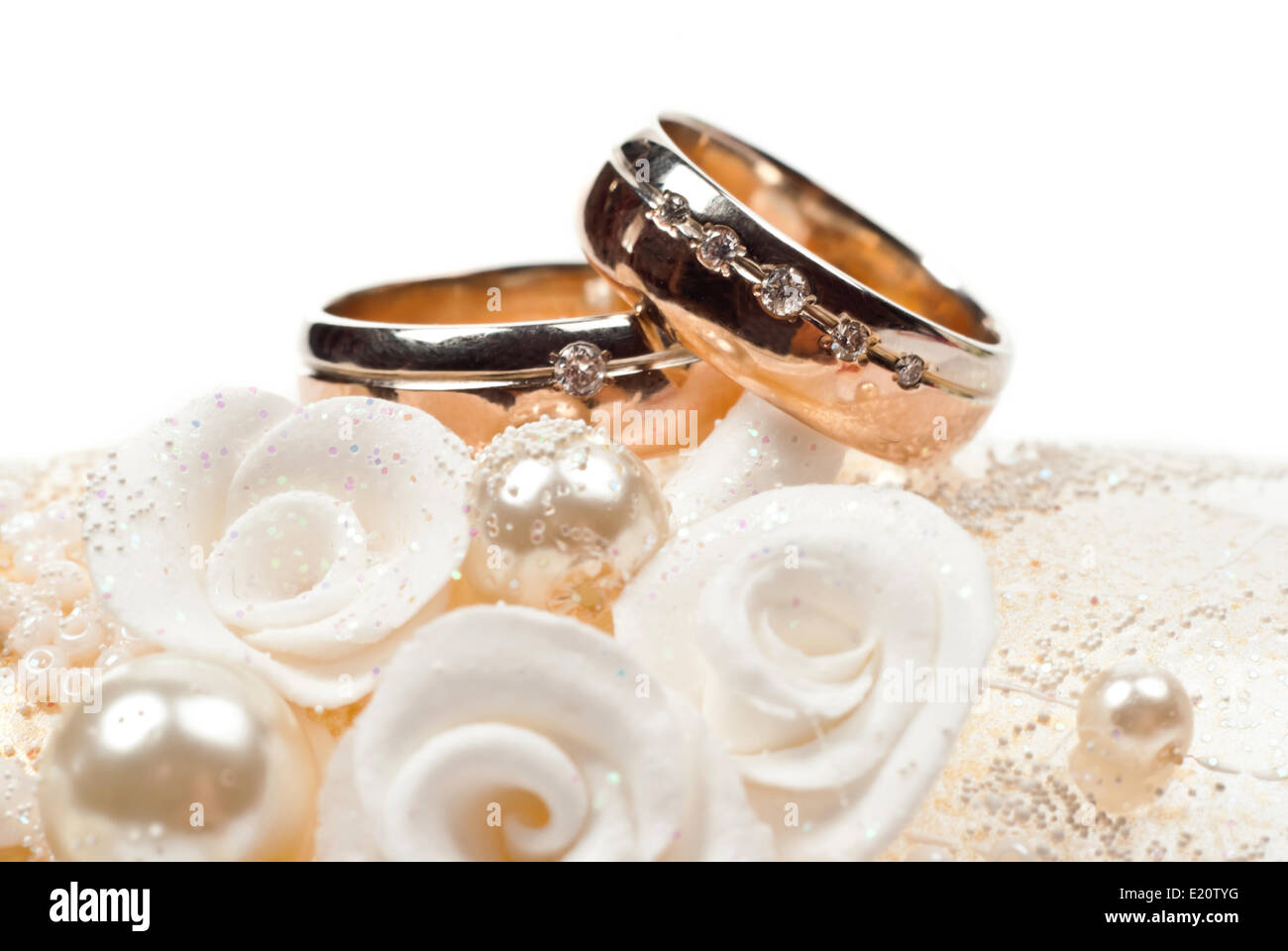 Two ornate rings hi-res stock photography and images - Alamy