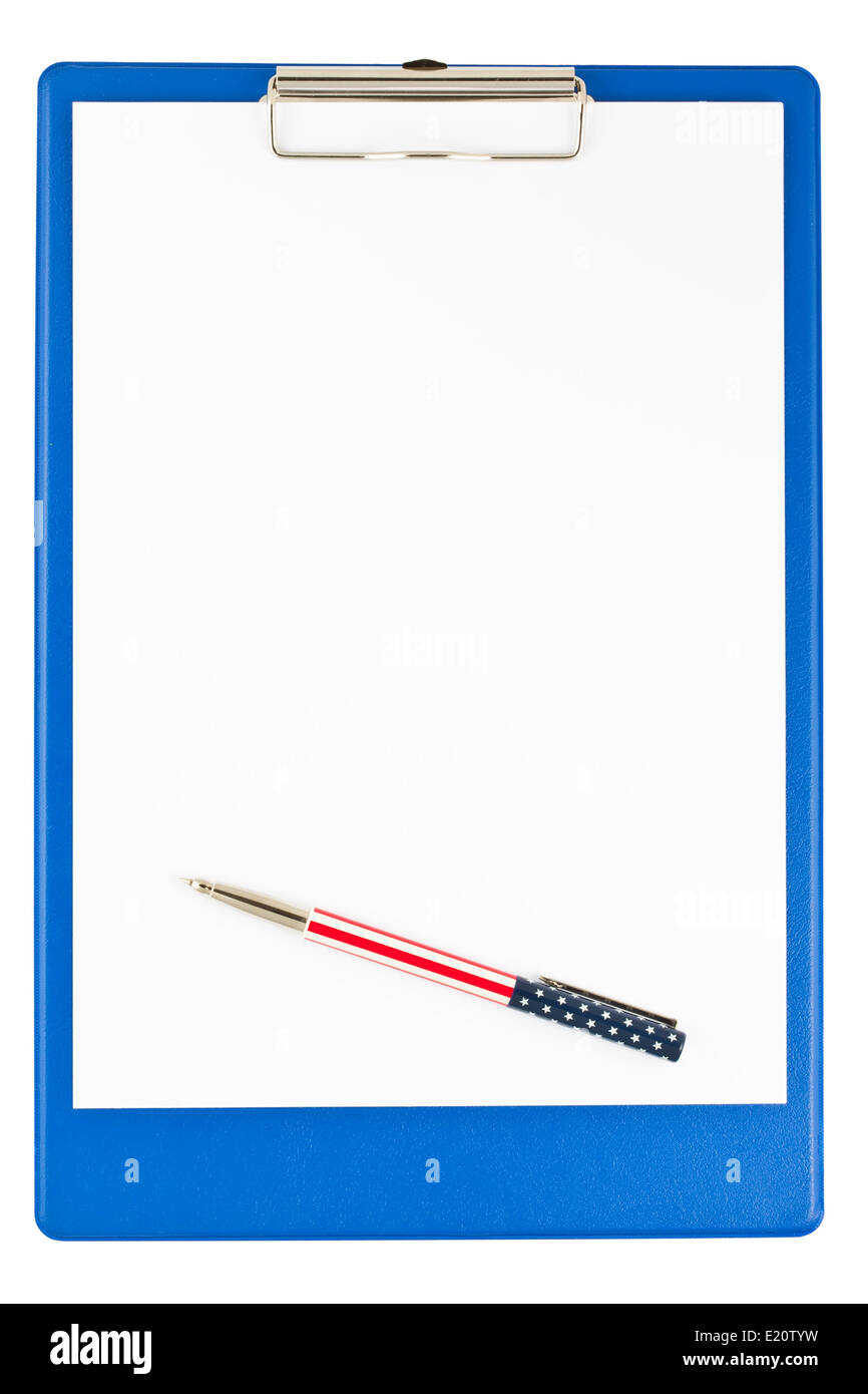 Red clipboard paper Cut Out Stock Images & Pictures - Alamy
