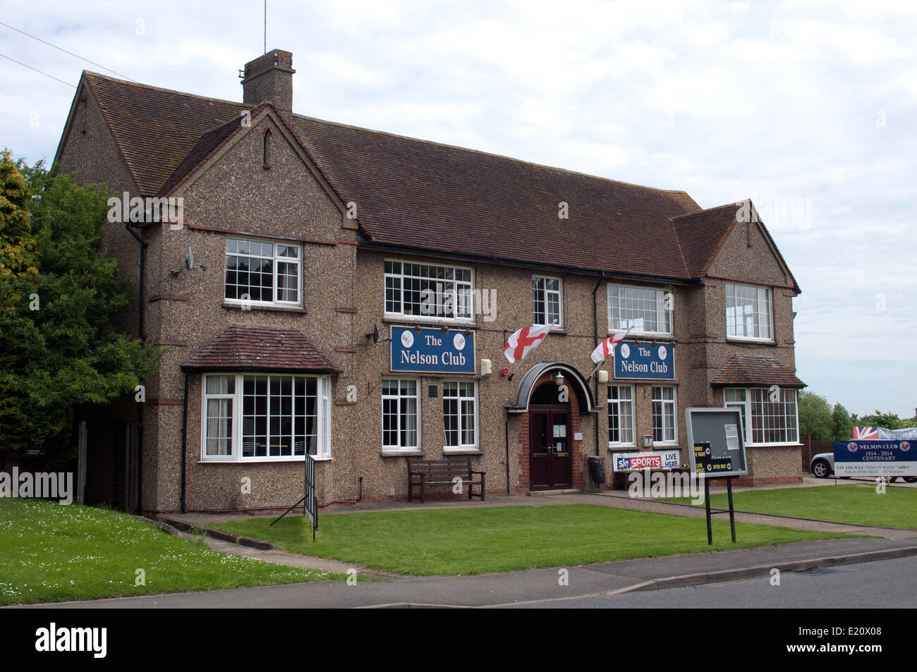 The Nelson Club, Stockton, Warwickshire, England, UK Stock Photo - Alamy
