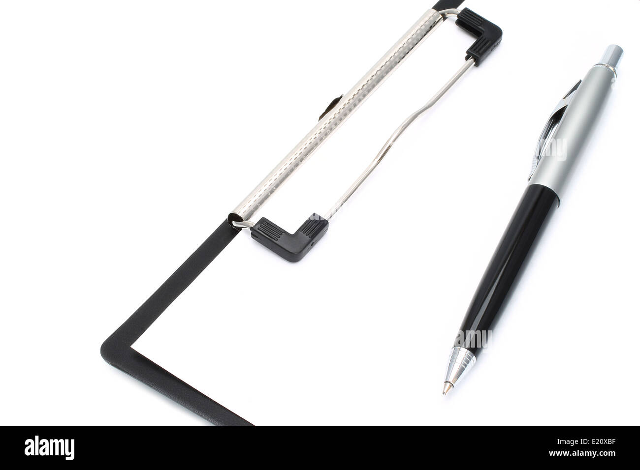 Paper pencil on table Cut Out Stock Images & Pictures - Alamy