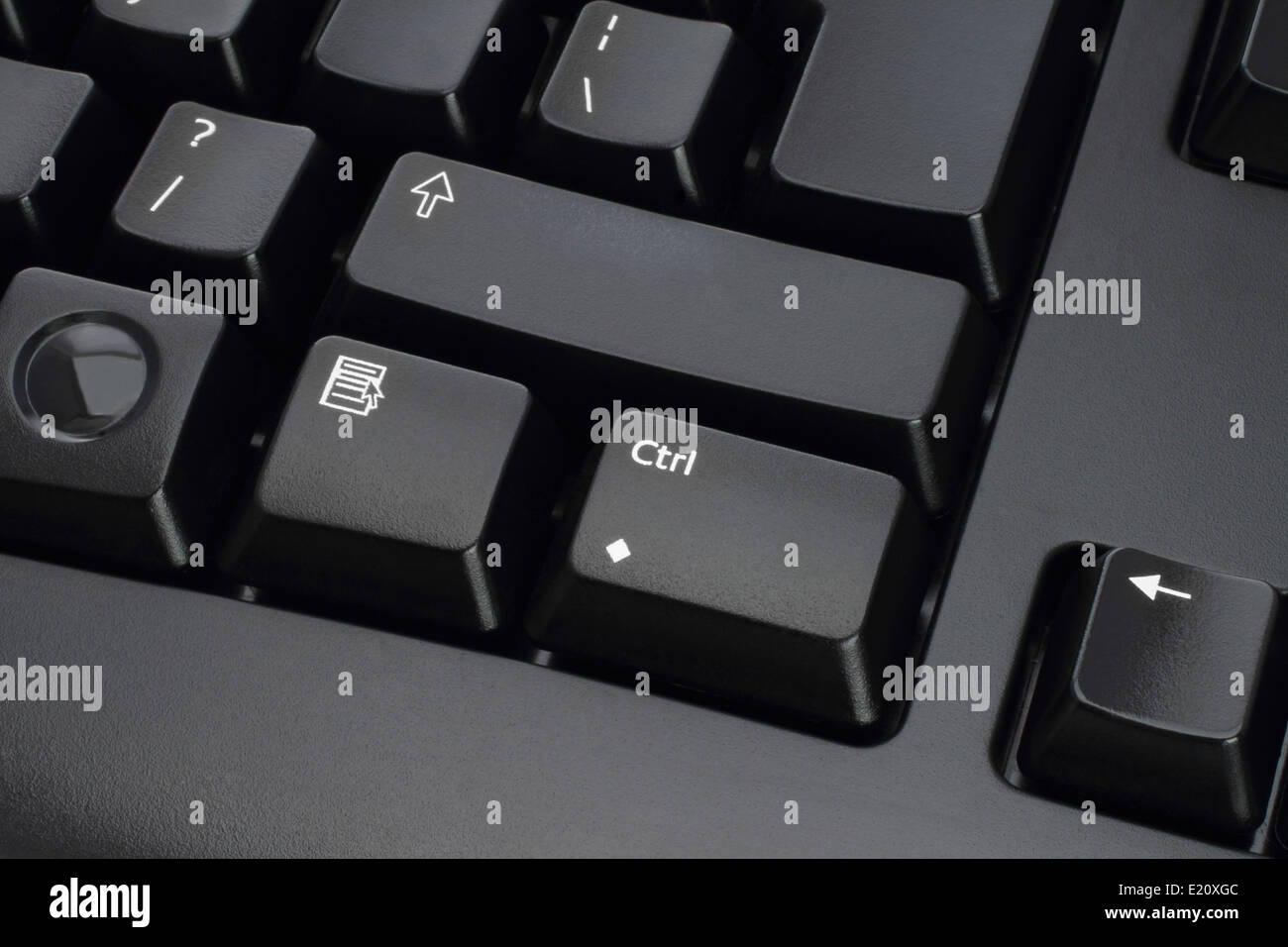 Keyboard keys close-up on a white background Stock Photo - Alamy