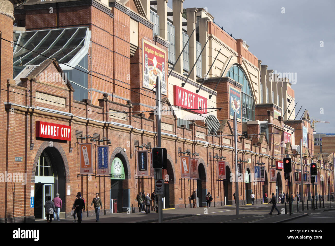 market city shopping mall centre chinatown,sydney,nsw,australia Stock ...