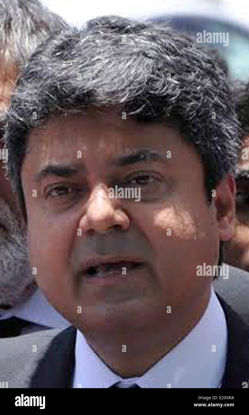 Karachi, Pakistani port city of Karachi. 12th June, 2014. Farogh Nasim ...