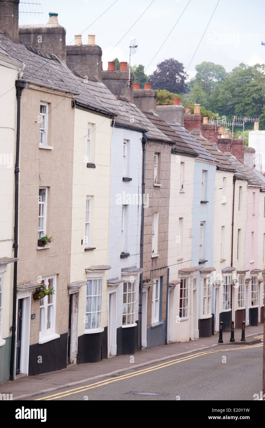 Colourful multicoloured terrace houses hi-res stock photography and ...