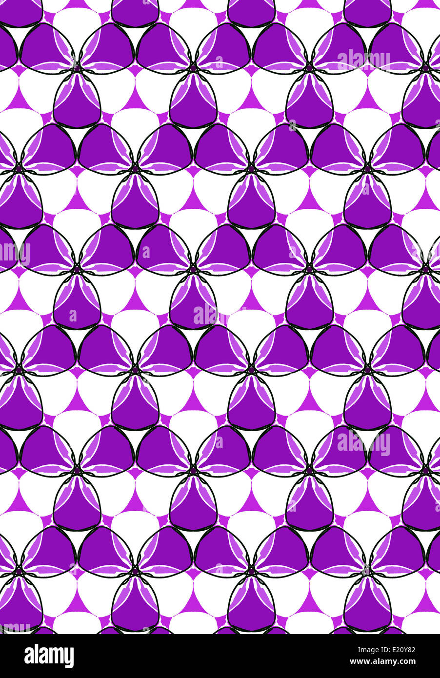 Illustration of symmetrical abstract design wallpaper Stock Photo - Alamy