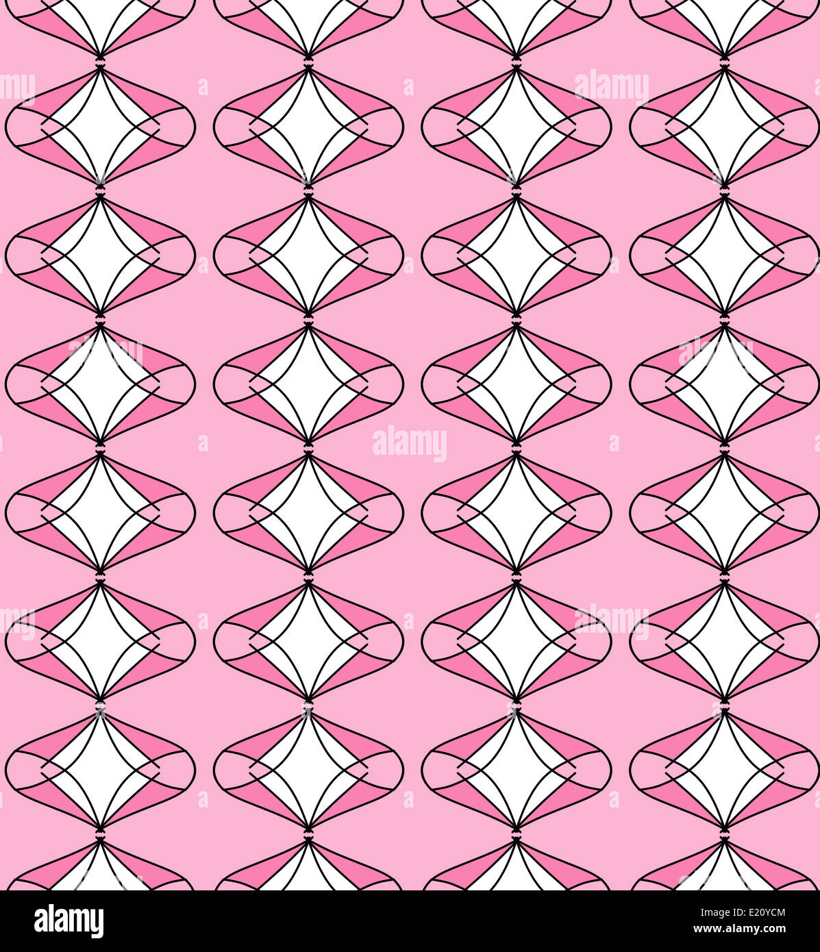 Illustration of symmetrical abstract design wallpaper Stock Photo - Alamy